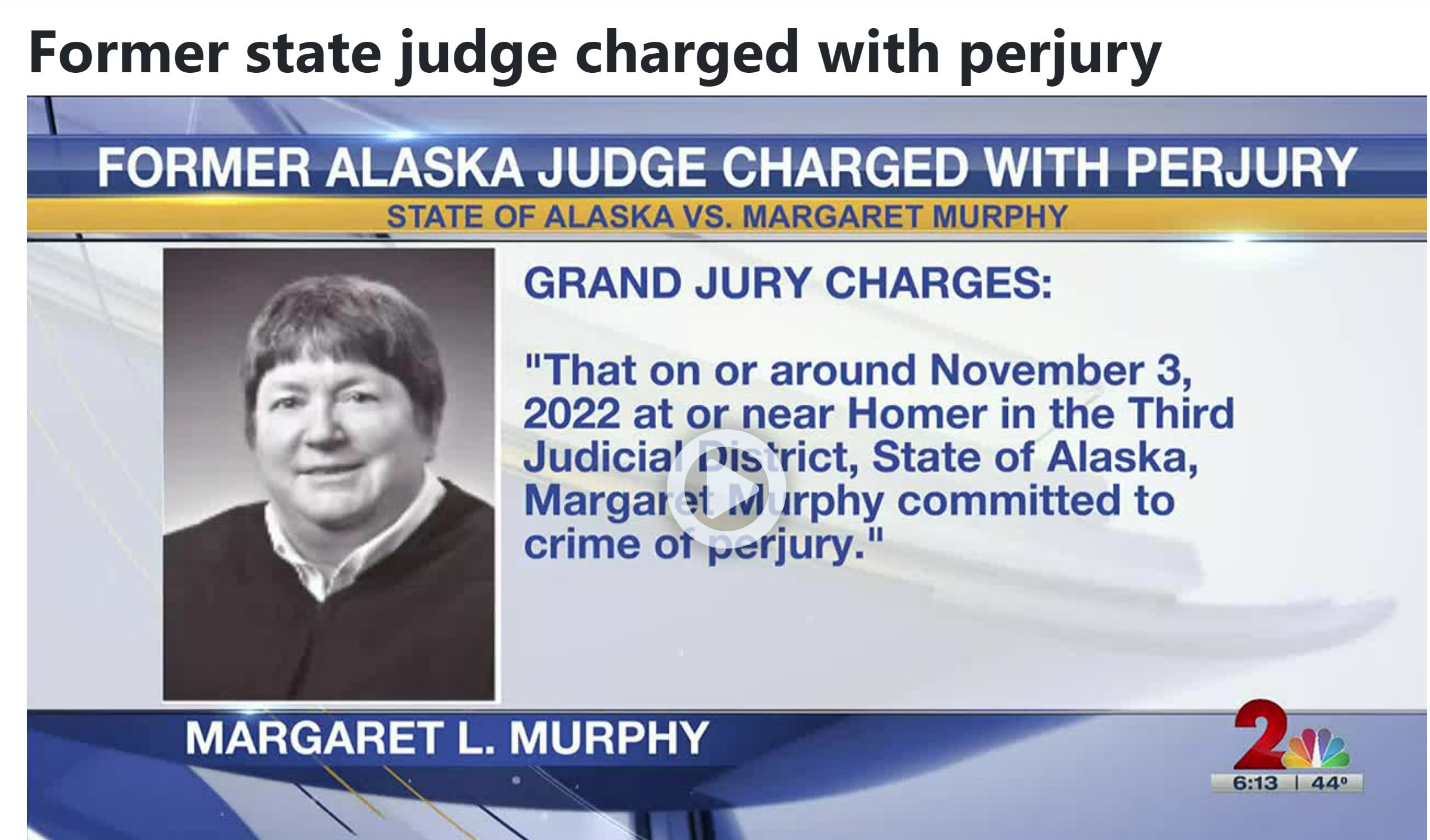 The background of Margaret Murphy - Alaska Grand Jurors Association